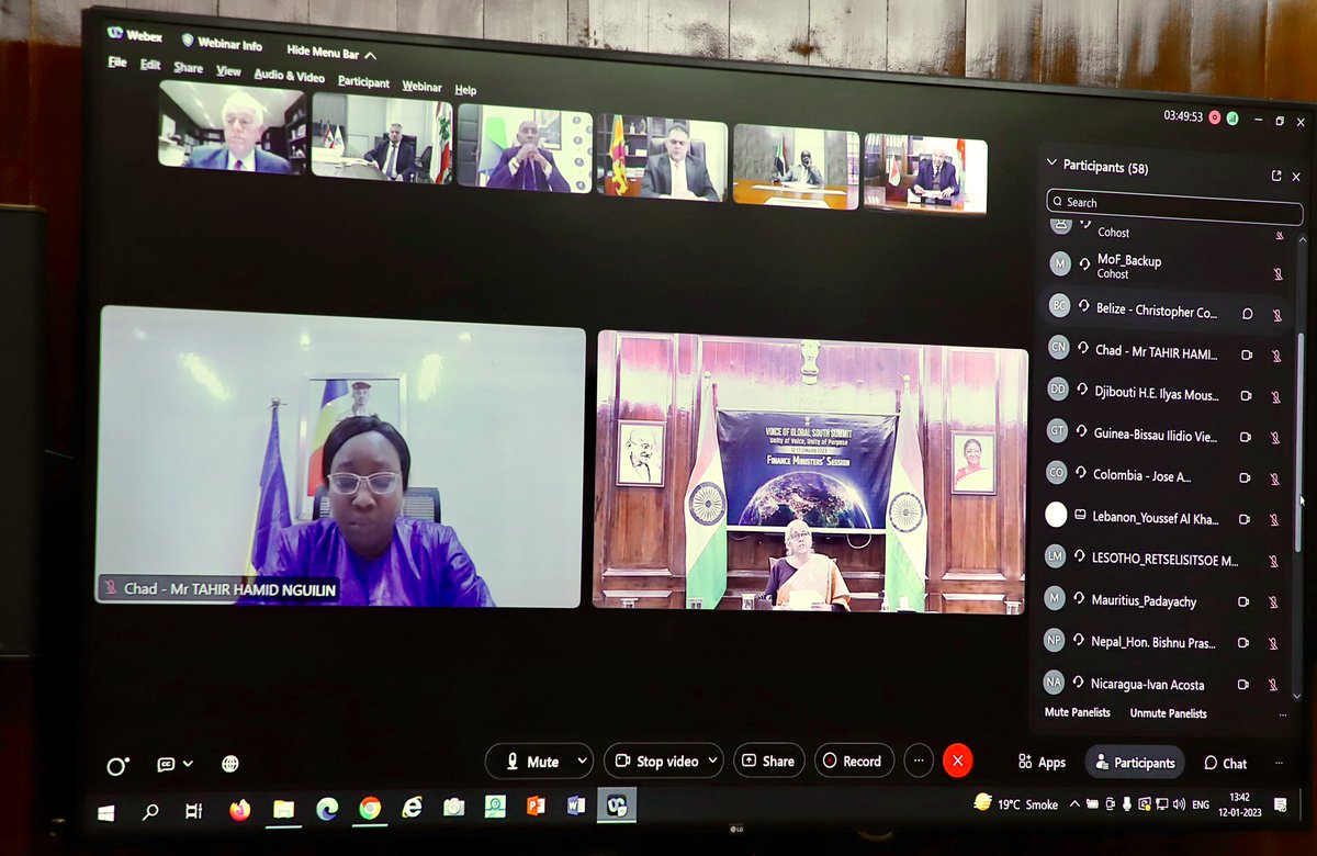 Ministry of Finance on Twitter: "Union Finance Minister Smt. @nsitharaman chaired the Finance ...