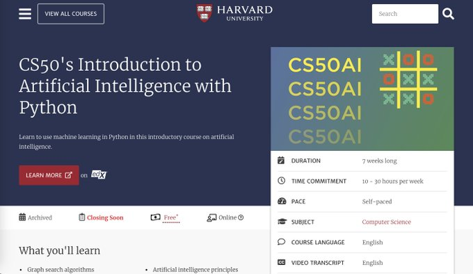 Harvard University is offering free online courses. Learn Computer ...