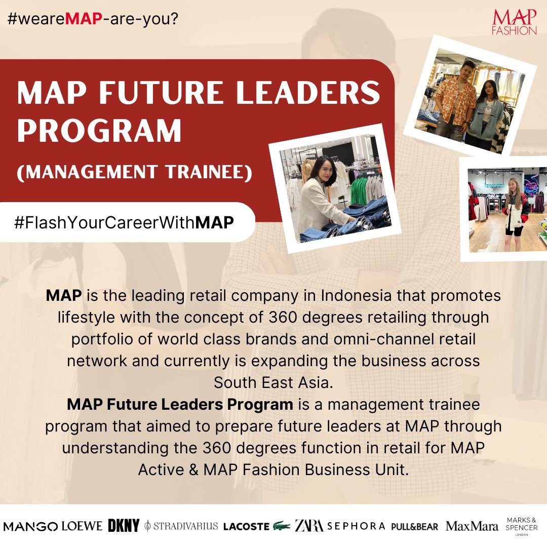 Tahun Ini Pasti Dapat Kerja Baru! on Twitter: "#LokerPam - PT Mitra Adiperkasa Tbk - MAP Future ...
