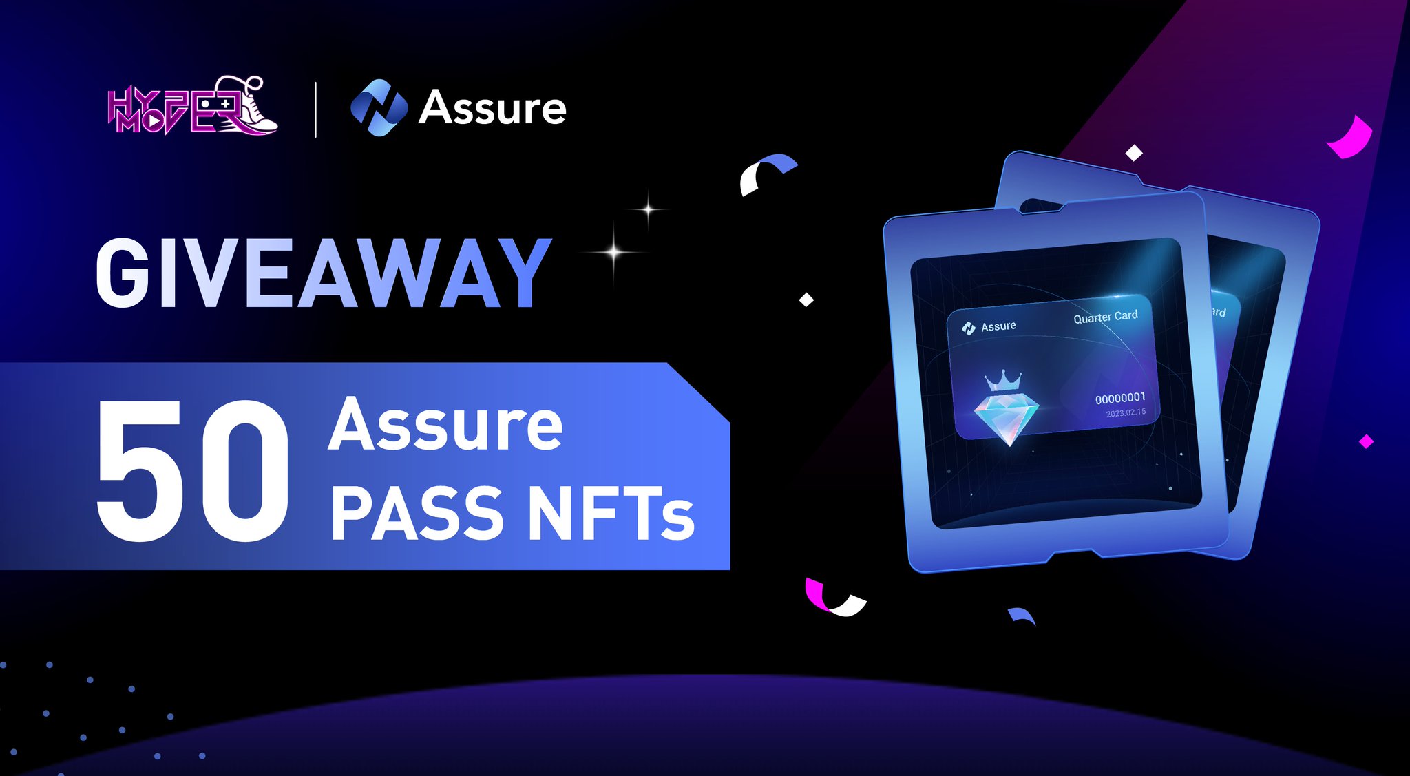 HyperMove on Twitter: "@hypermove_io & @Assure_pro 🎁NFT Pass #Giveaway 🎁 Benefits of"Gas-free ...