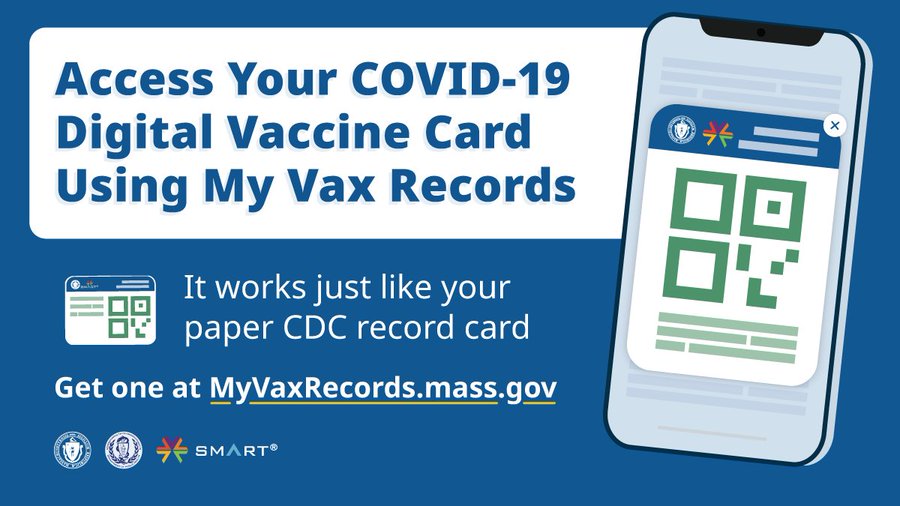 Mass. Public Health on Twitter: "Need a copy of your COVID-19 vaccination record? MA residents ...