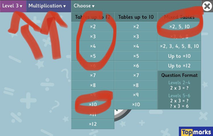 Topmarks on Twitter: "RT @4dmwps2223: 📱If your child would like to practise their times tables ...