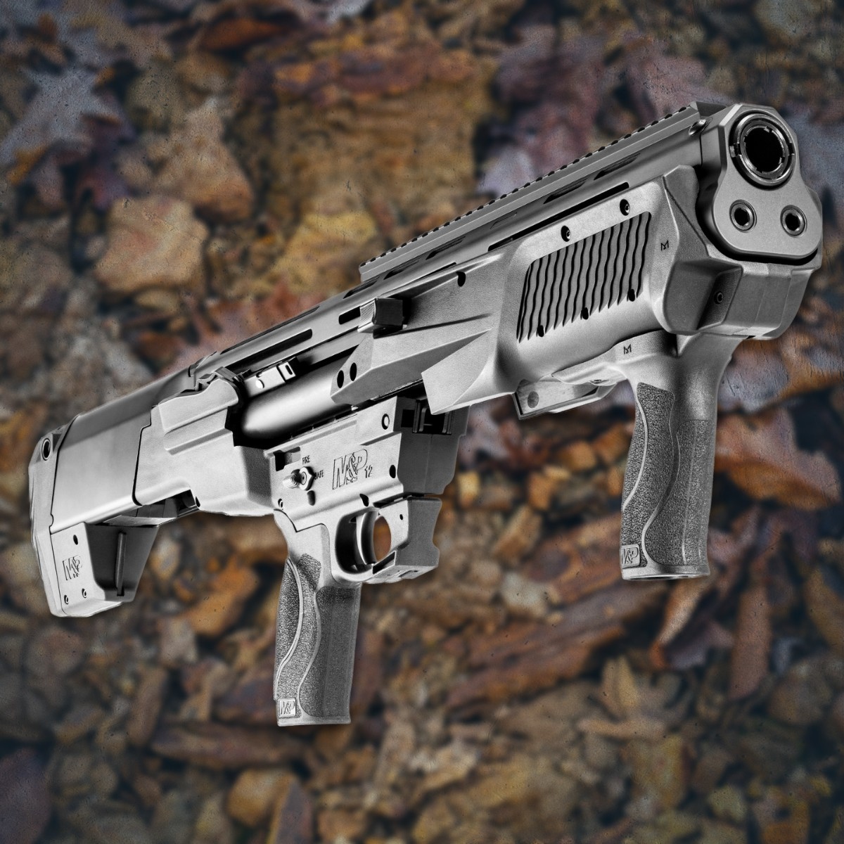 Pump Action Double Barrel