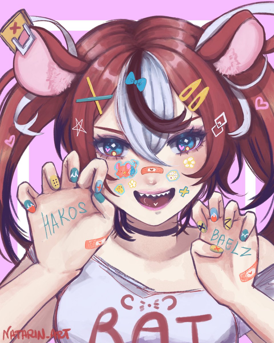 「Hello! I'm opening c0mmissions again! ch」|Natarin 🌸 comms open!のイラスト