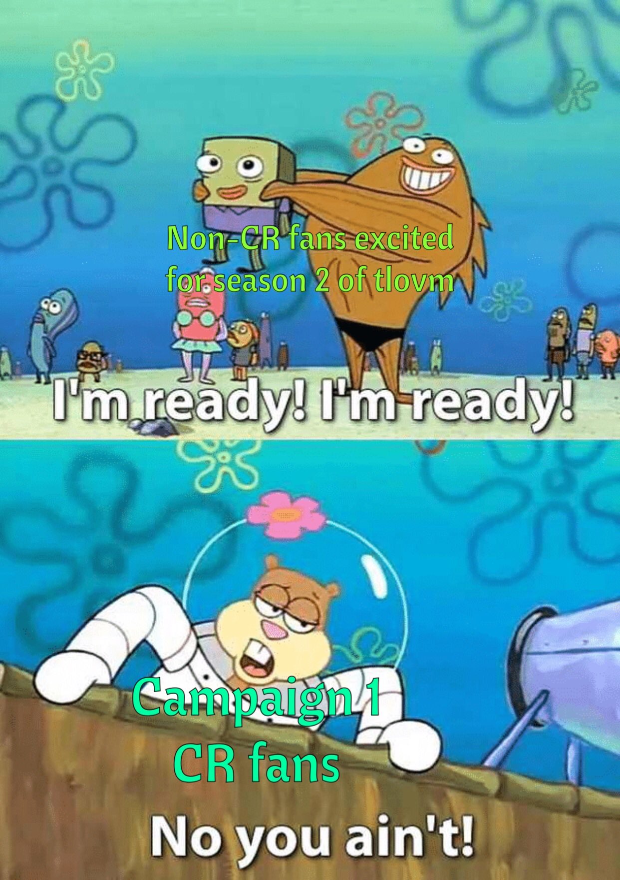 Spongebob Im Not Ready