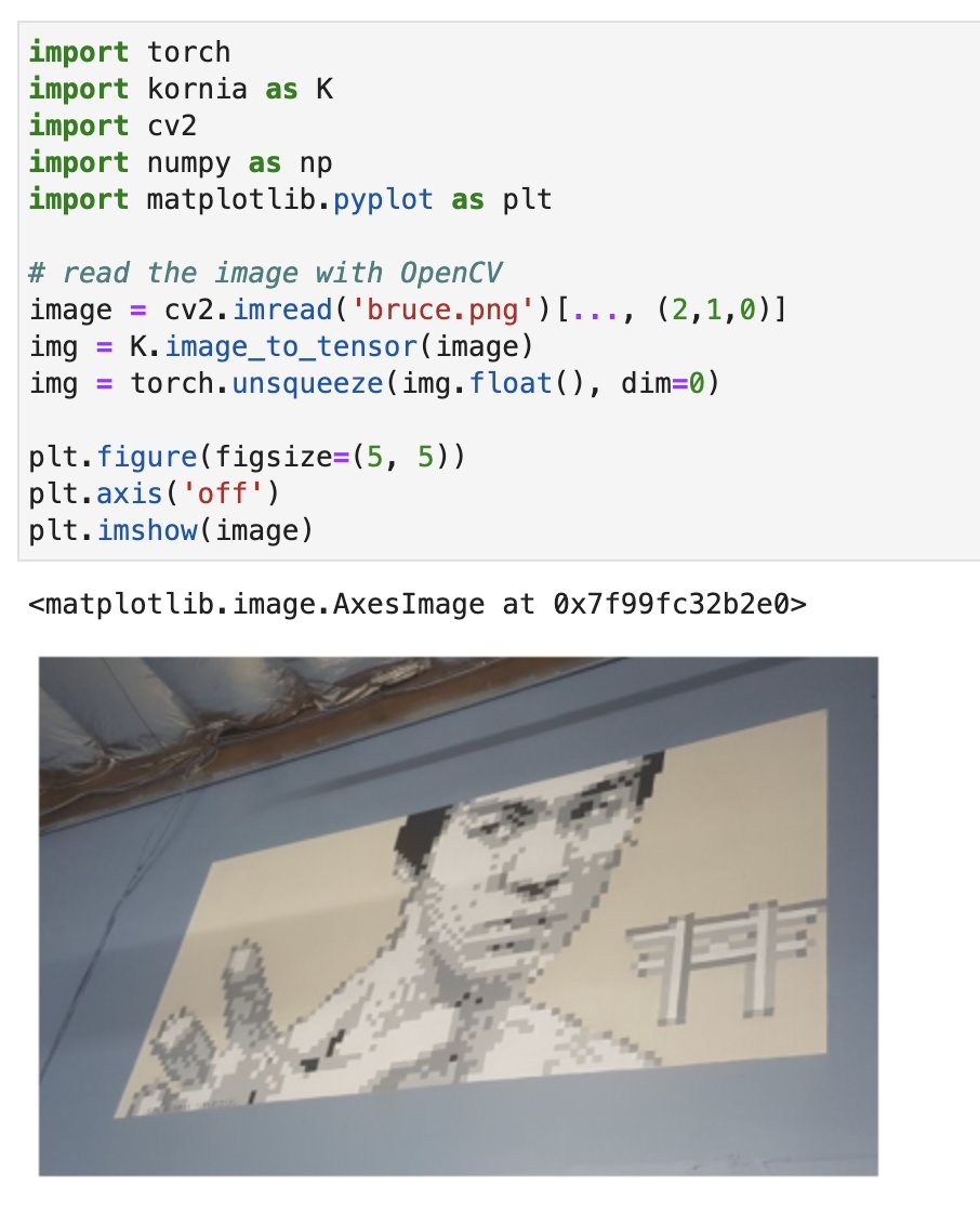 Kornia Is A Differentiable Library Based On Pytorch Today We Learn About Warping Image Using