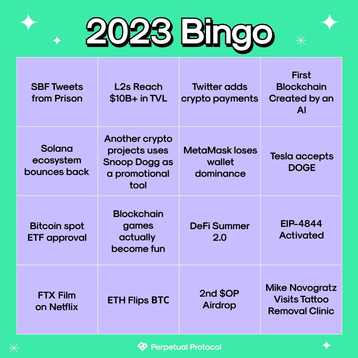Perpetual Protocol ( 🔴_🔴 ) on Twitter: "What's on your crypto bingo ...