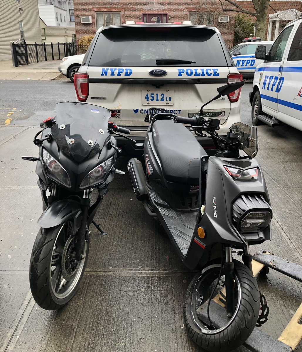 NYPD 104th Precinct on Twitter: "Your 104 cops removed two more motorbikes off the streets of ...