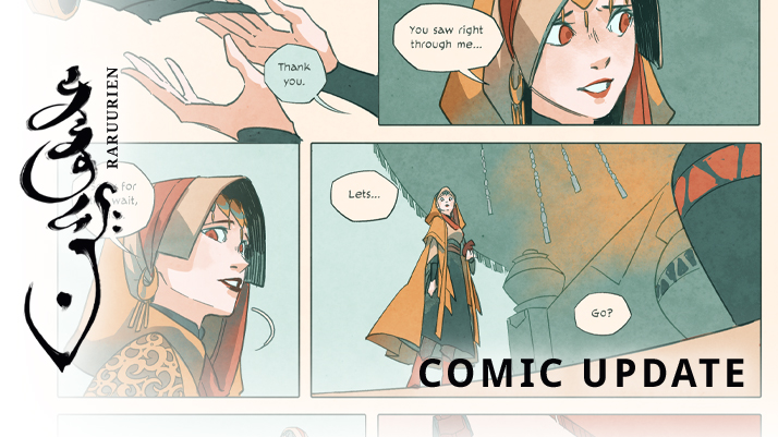 「New #Raruurien comic page is up! #hiveworks #webcomic 」Ann 🌿の漫画