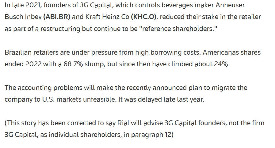 New CEO & CFO resign after $3.8B accounting fraud is discovered on the ...