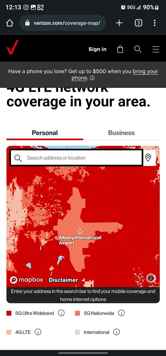 Lawrence on Twitter: "I like how on the Verizon coverage map update, they intentionally kept n77 ...