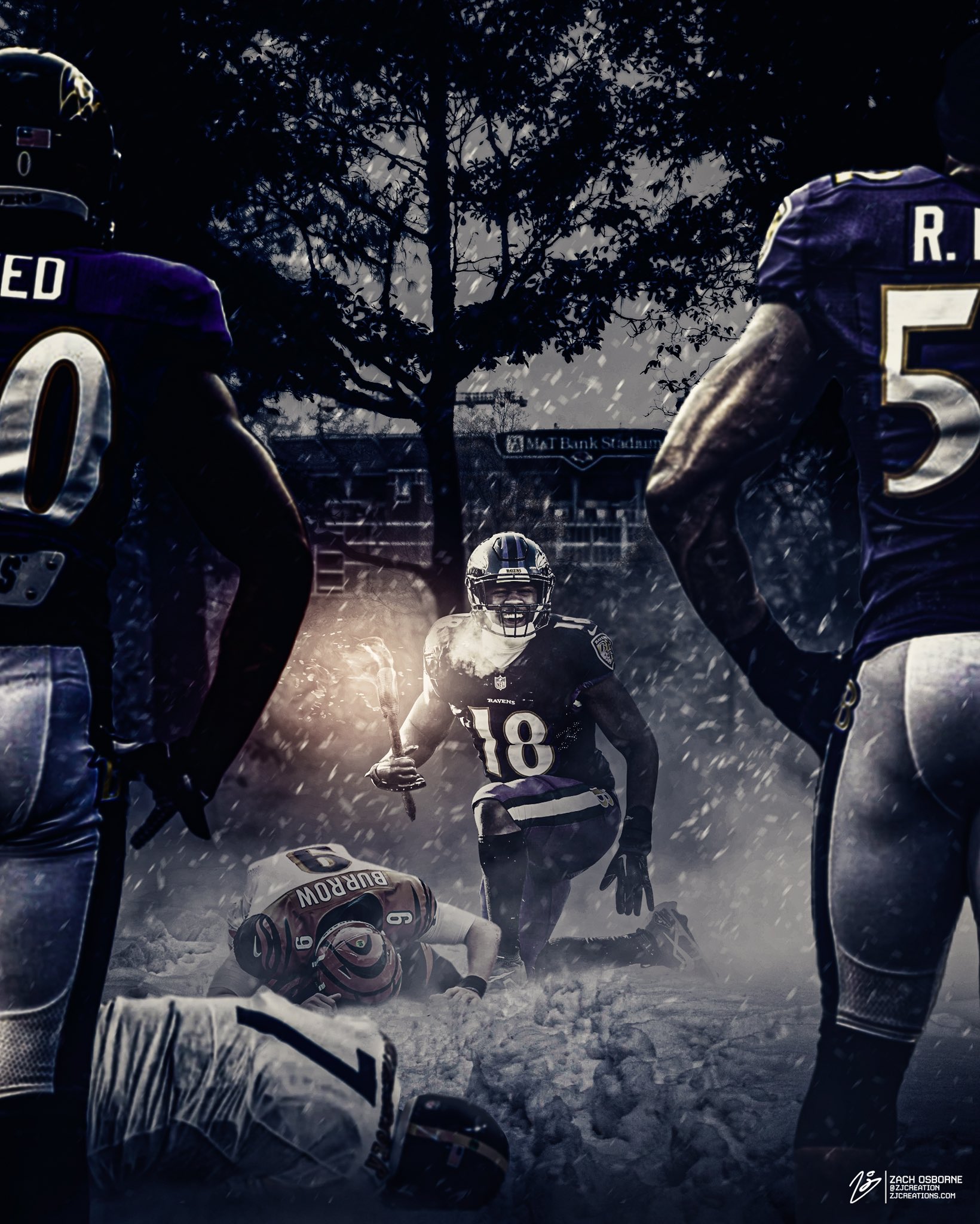 Zach Osborne on Twitter: "torch has been passed. nasty north is back. @Ravens @TwentyER ...
