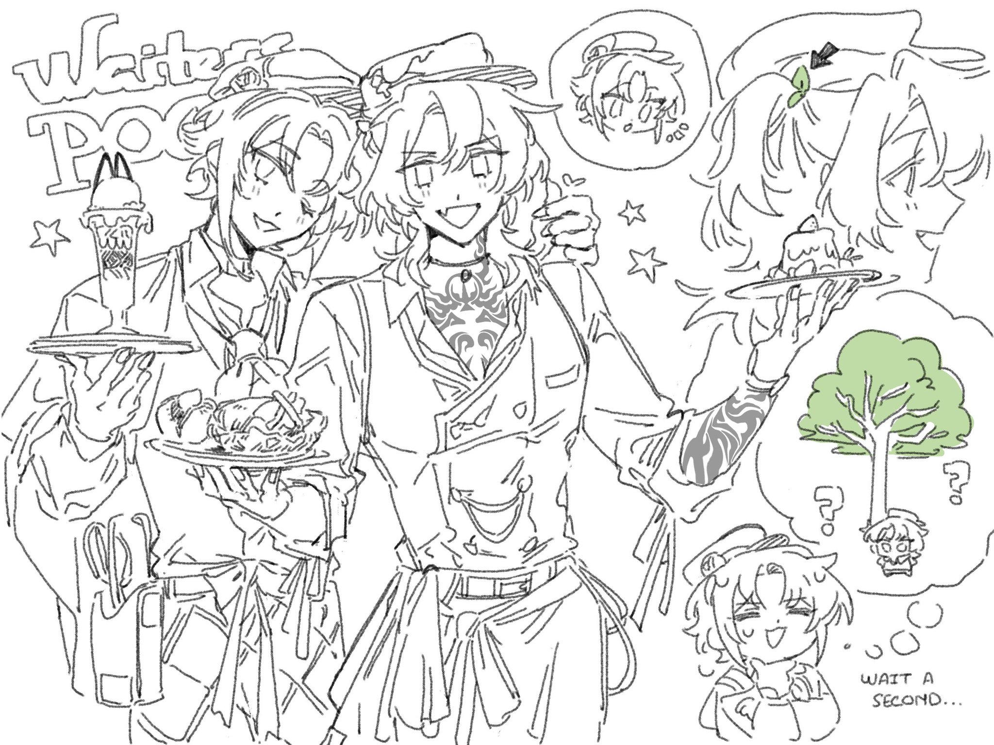 soup on Twitter: "i looove waiter luca. https://t.co/KhLZnClLdB" / Twitter