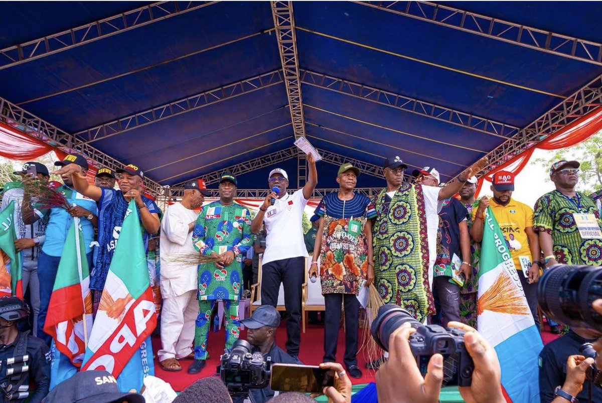 Today, we returned to Awori settlement in the Lagos West Senatorial ...