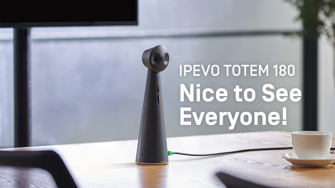 IPEVO on Twitter: "Introducing the IPEVO TOTEM 180 Featuring a 180 degree field of view and AI ...