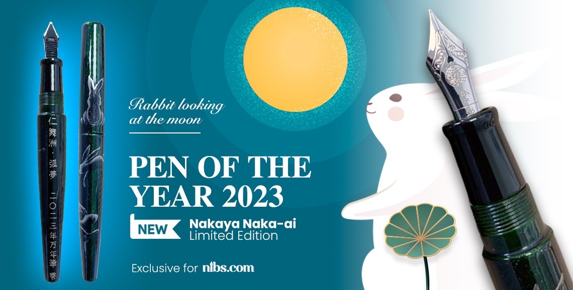 Nibs.com on Twitter: "Just announced: new Nakaya http://Nibs.com Pen of the Year 2023 - Rabbit ...
