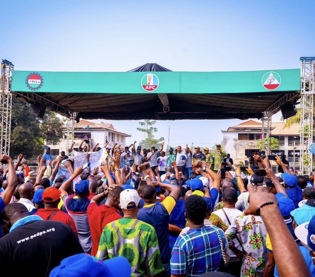 I felt honored today, at the Labour rally organized in my honor, which ...