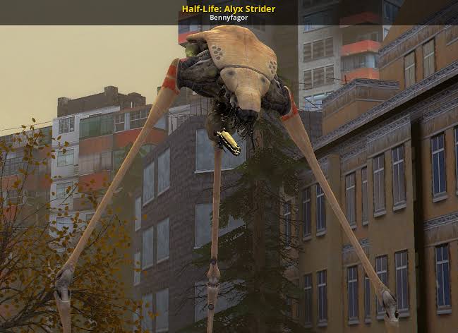 Half Life Strider Wallpaper