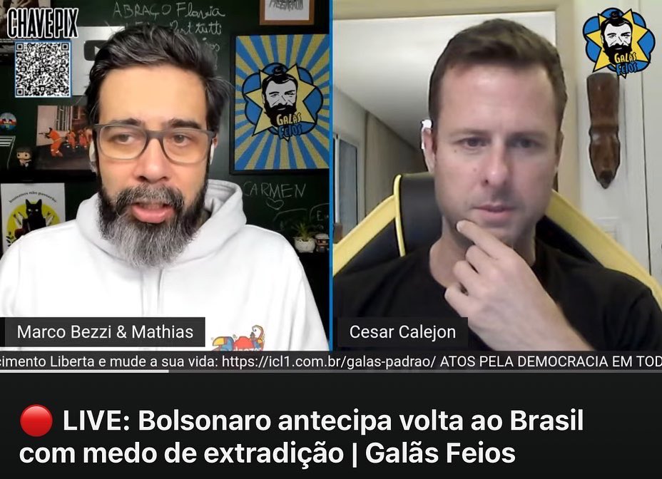 Marco Bezzi on Twitter: "Baita semana com meu brother @cesarcalejon1 nas Lives dos YouTube. As ...