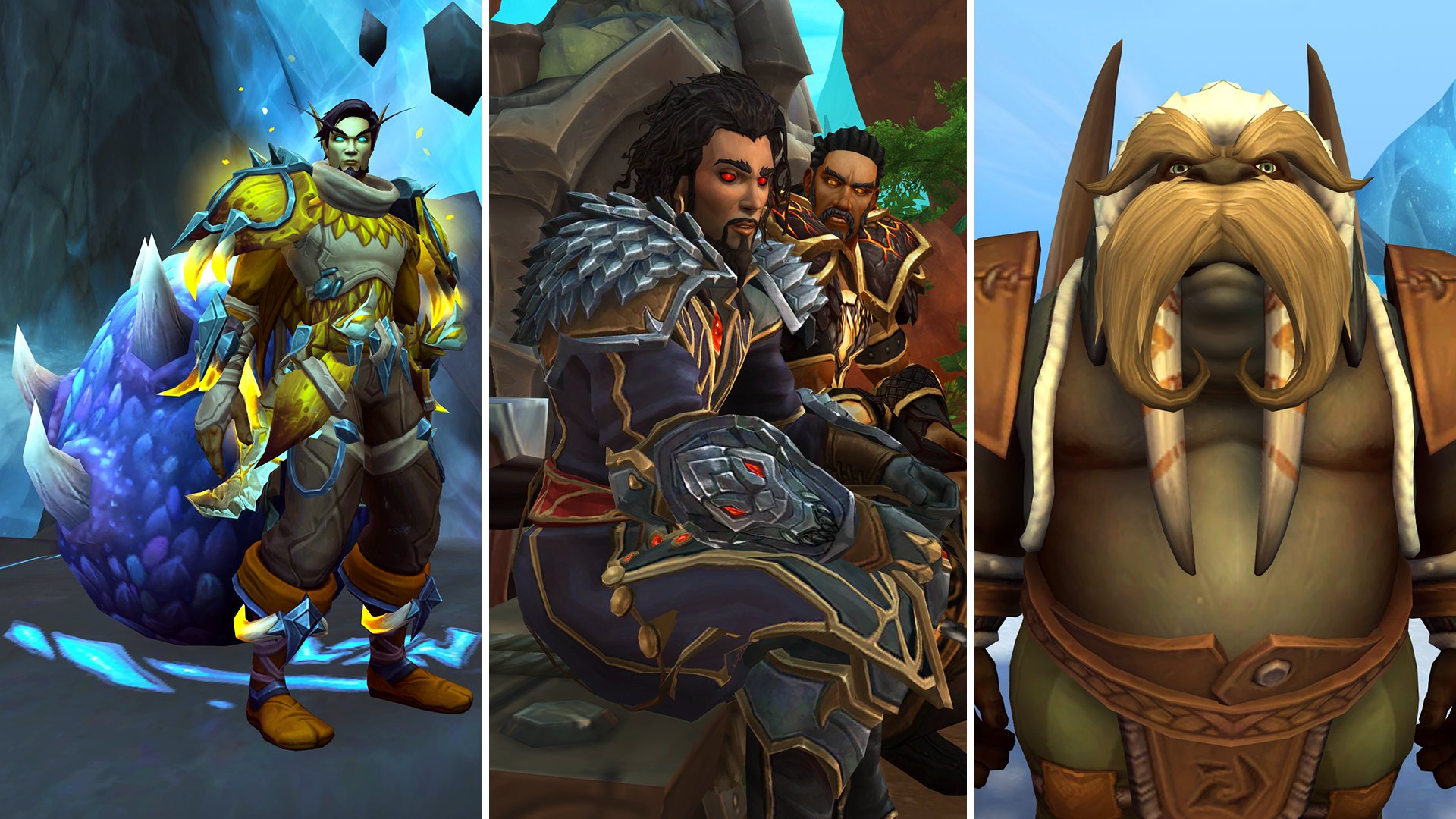 World Of Warcraft Male Characters