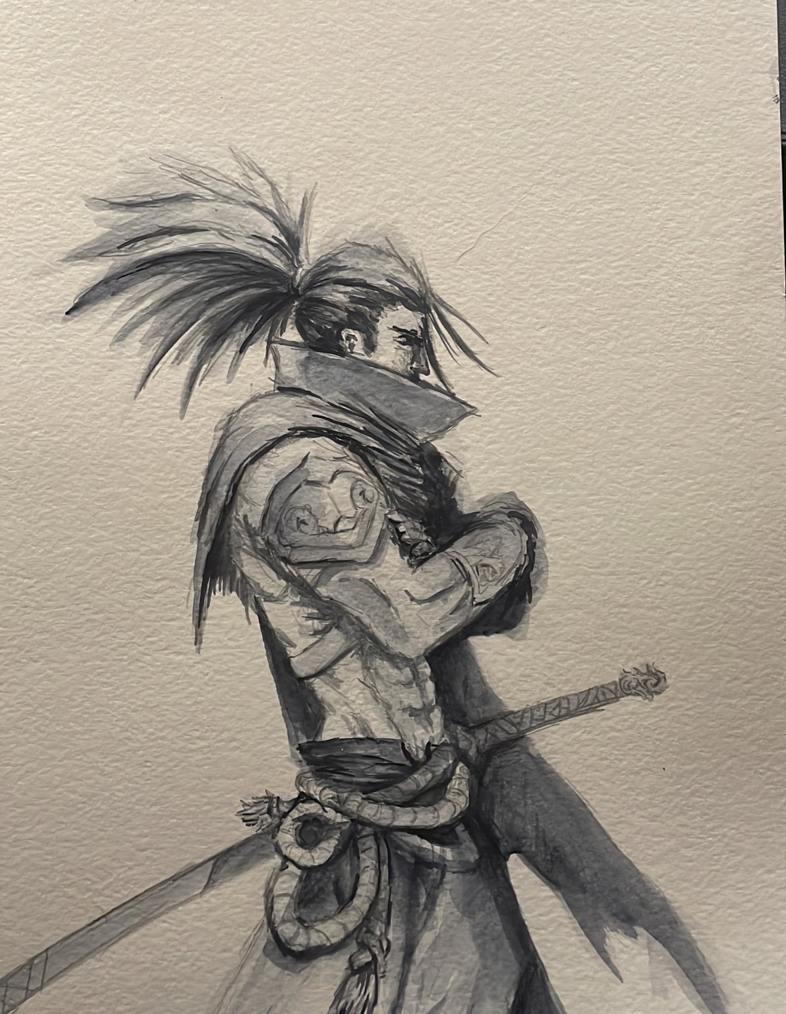 Yasuo League Of Legends Drawing