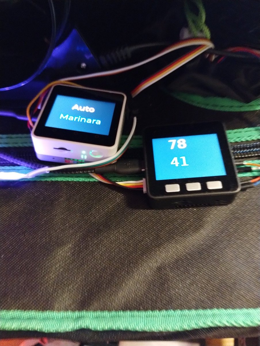 M5Stack on Twitter: "RT @_colonel_panic: Auto marinara lives!"