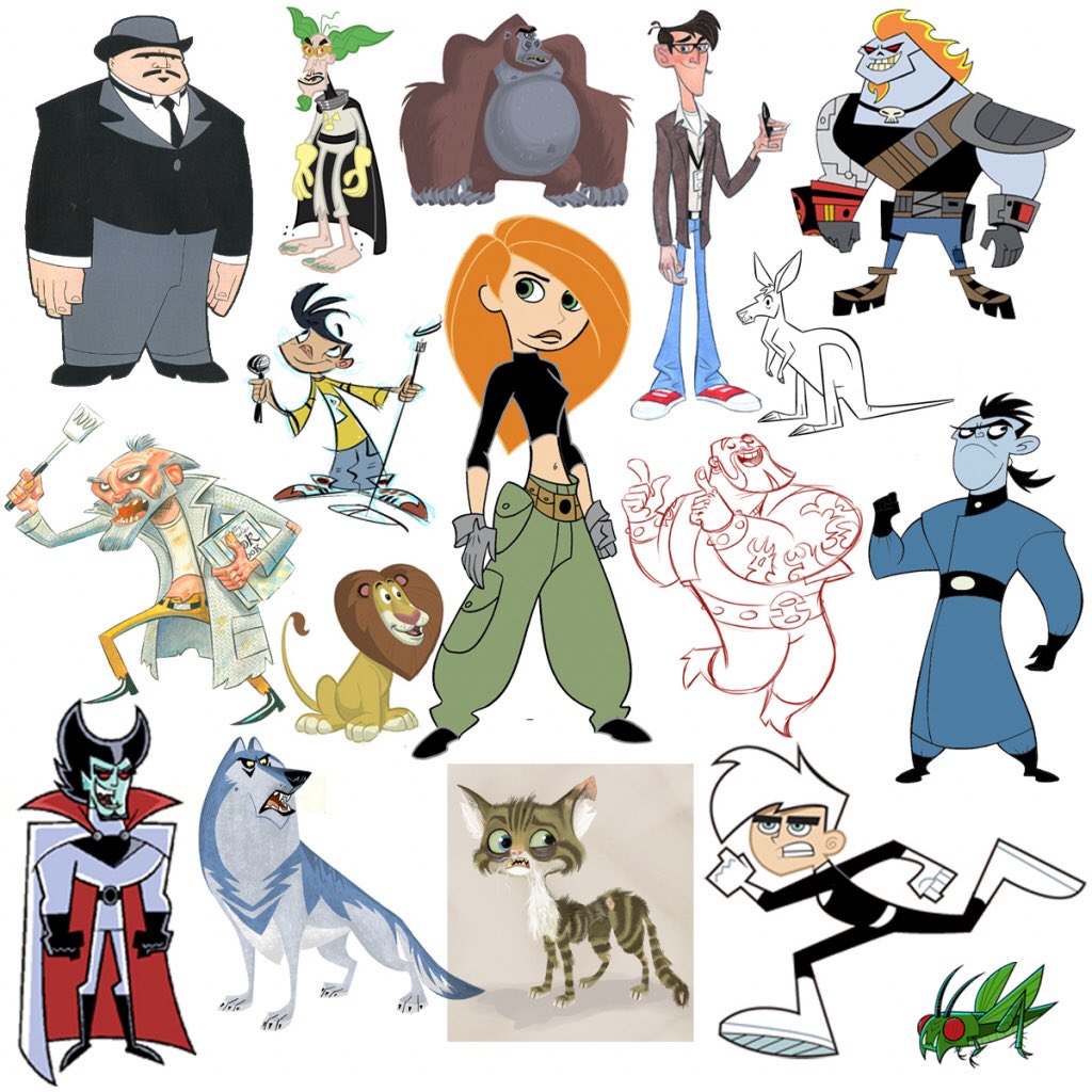 Kim Possible Character Design