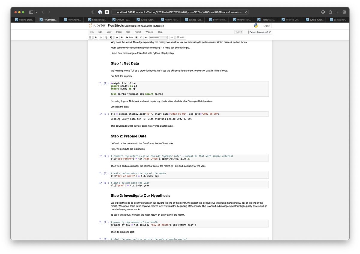 Backtest a trading strategy with Backtrader When you're ready, use a ...
