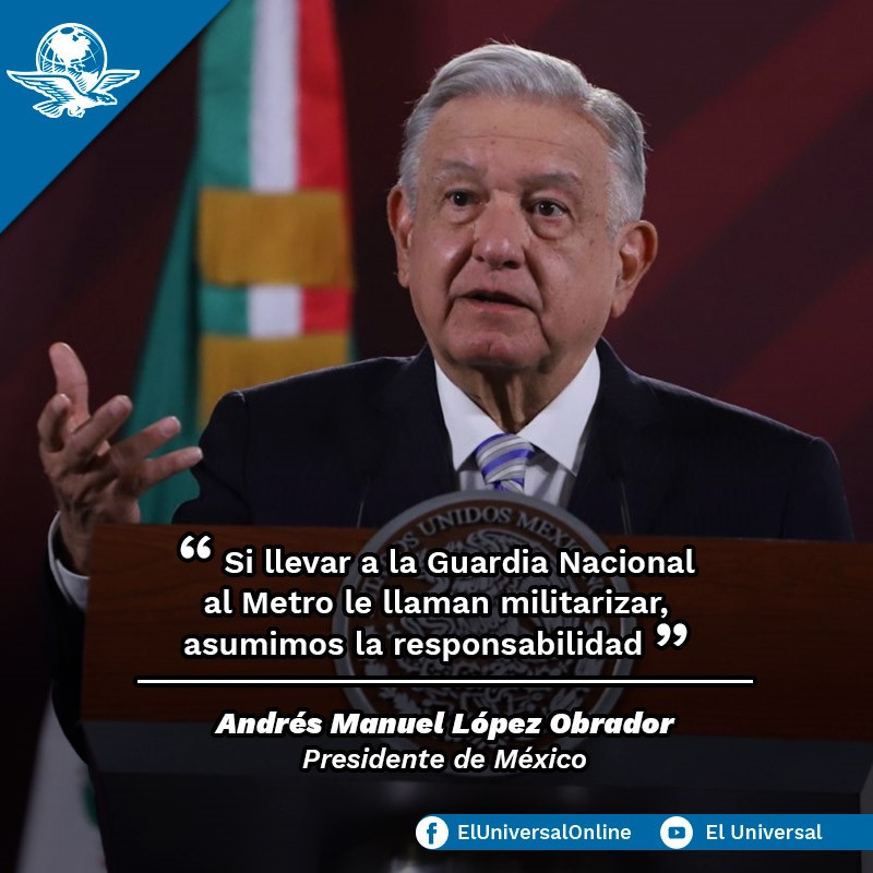 El Universal On Twitter Tras El Anuncio De La Presencia De La Gn En