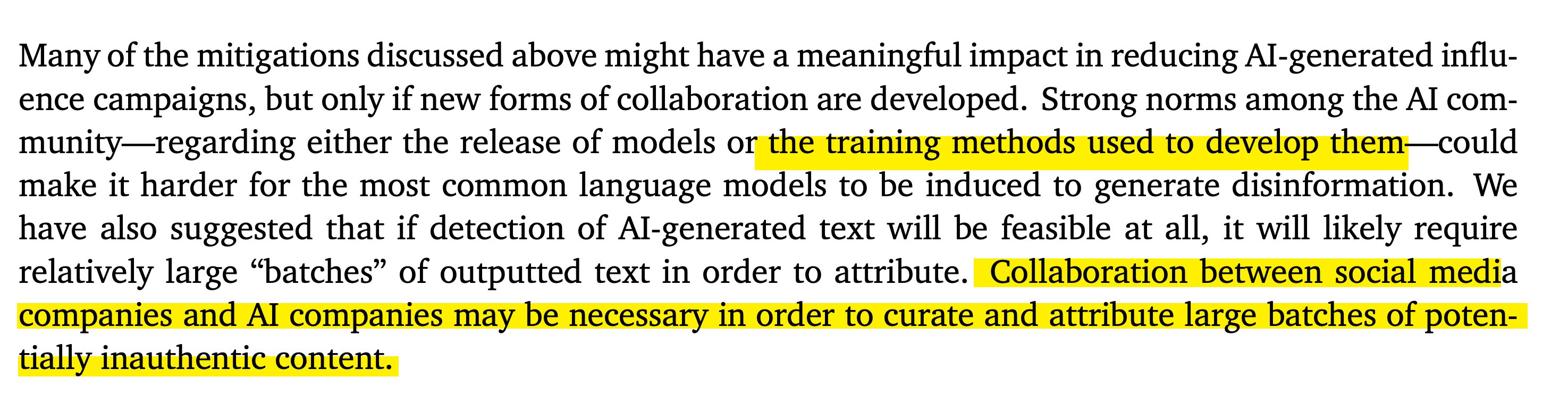 Kristen Ruby on Twitter: "A thread on the recent report published by @OpenAI: 🧵" / Twitter