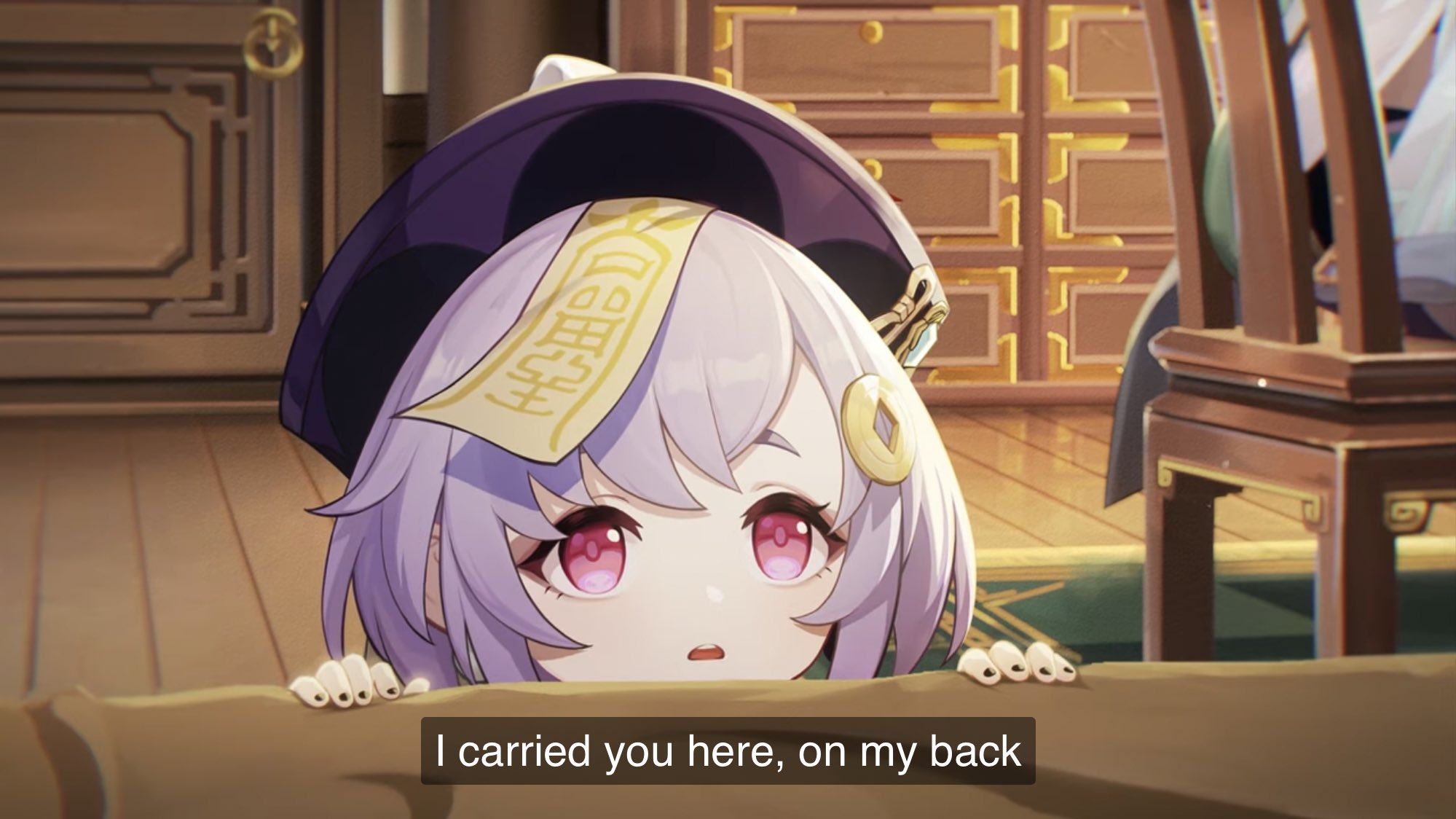 tnbee on Twitter: "HOW TF QIQI CARRIED XIAO ON HER BACK https://t.co/TTYuTfb8Z9" / Twitter