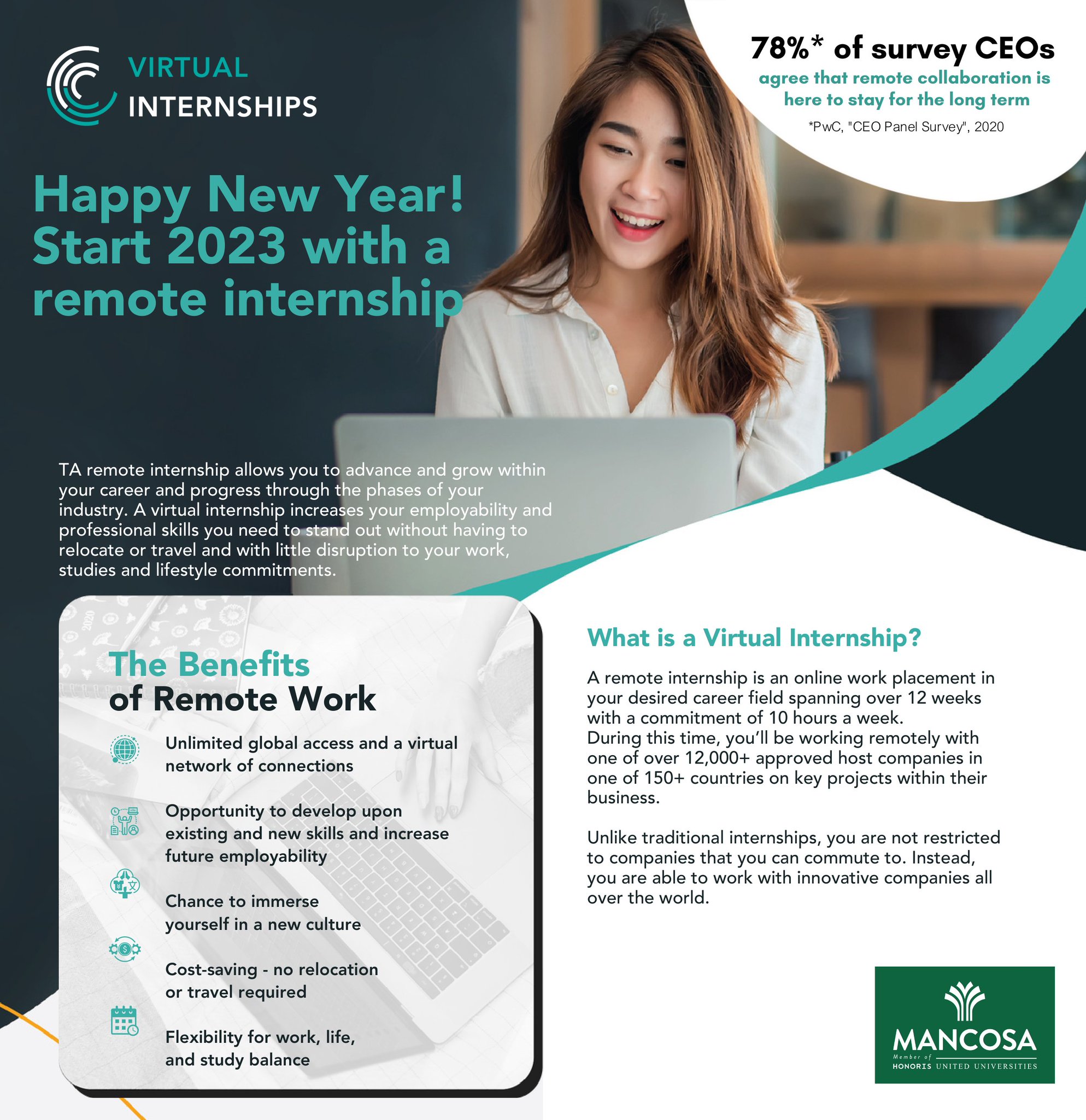 MANCOSA on Twitter: "MANCOSA in partnership with 𝗩𝗶𝗿𝘁𝘂𝗮𝗹 𝗜𝗻𝘁𝗲𝗿𝗻𝘀𝗵𝗶𝗽𝘀 present, the Virtual ...