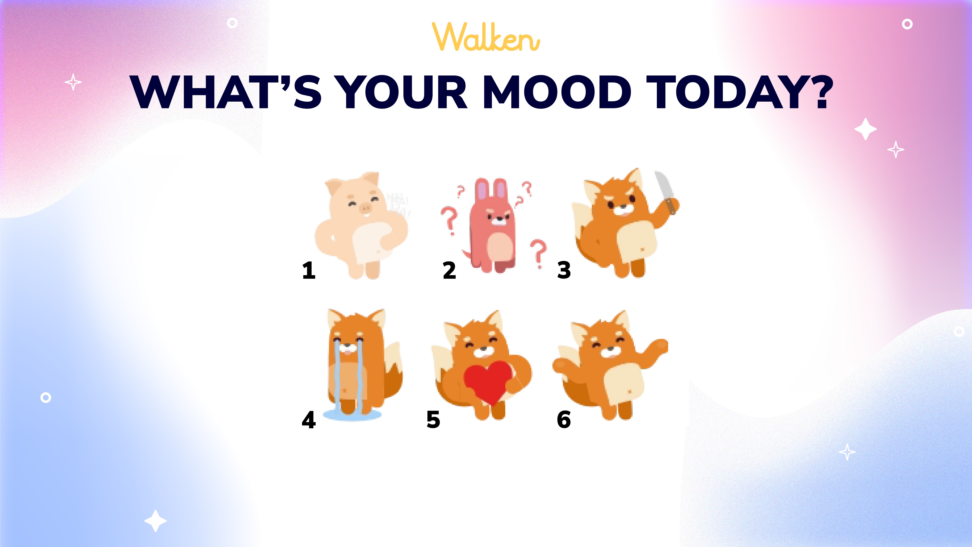 Walken - PUBLIC BETA is Live! on Twitter: "🤡 Happy #NationalStickerDay! It's the perfect day to ...