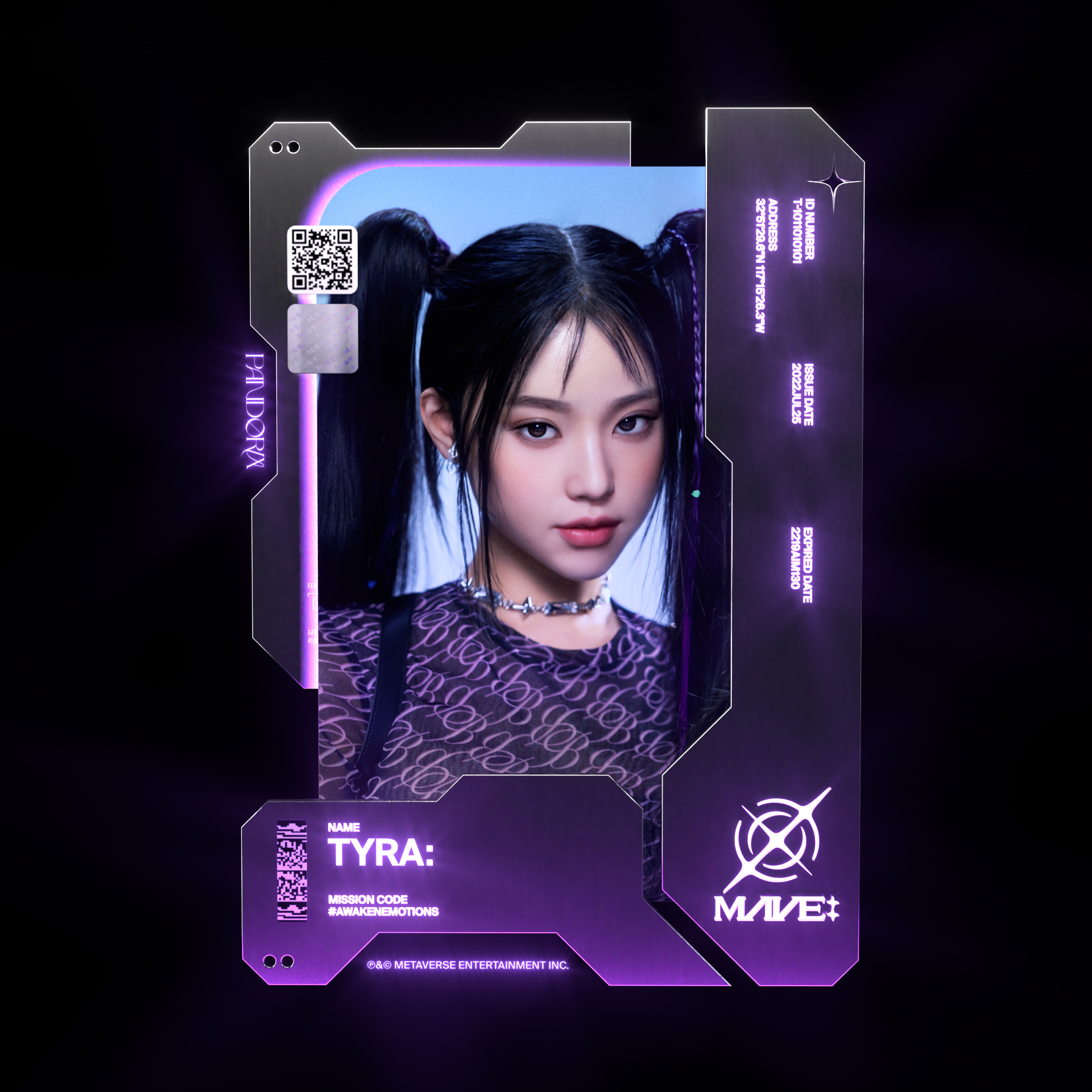 MAVE: (메이브) on Twitter: "MAVE: THE 1st SINGLE ALBUM [PANDORA'S BOX] CONCEPT CARD ID ver. - TYRA ...