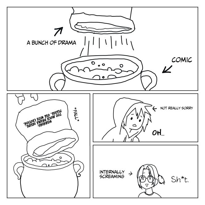 1/2) My Huion tablet died on 24th November (⁠╥⁠﹏⁠╥⁠), so, 」Sadpudingzの漫画