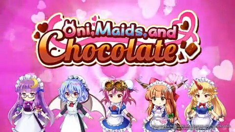 Touhou LostWord on Twitter: "Hi friends, Touhou LostWord's Oni, Maids, and Chocolate Rerun Event ...