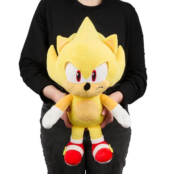 Pre Order Sonic The Hedgehog HugMe Super Sonic 16 Shake Action Plush pre-order-sonic-the-hedgehog-hugme-super-sonic-16-shake-action-plush