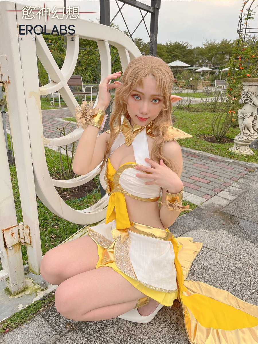 麺𝕄𝕀𝔸ℕ on Twitter: "今天拍了3D寫實紳士手遊「慾神幻想」裡的艾琳～ 從以前就一直對金髮的角色無法抵抗呢🥺 📍『EROLABS』平台下載：https://l.hyenadata ...