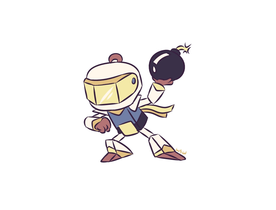 「Some Bomberman redesigns of mine from ov」|Scott W.のイラスト