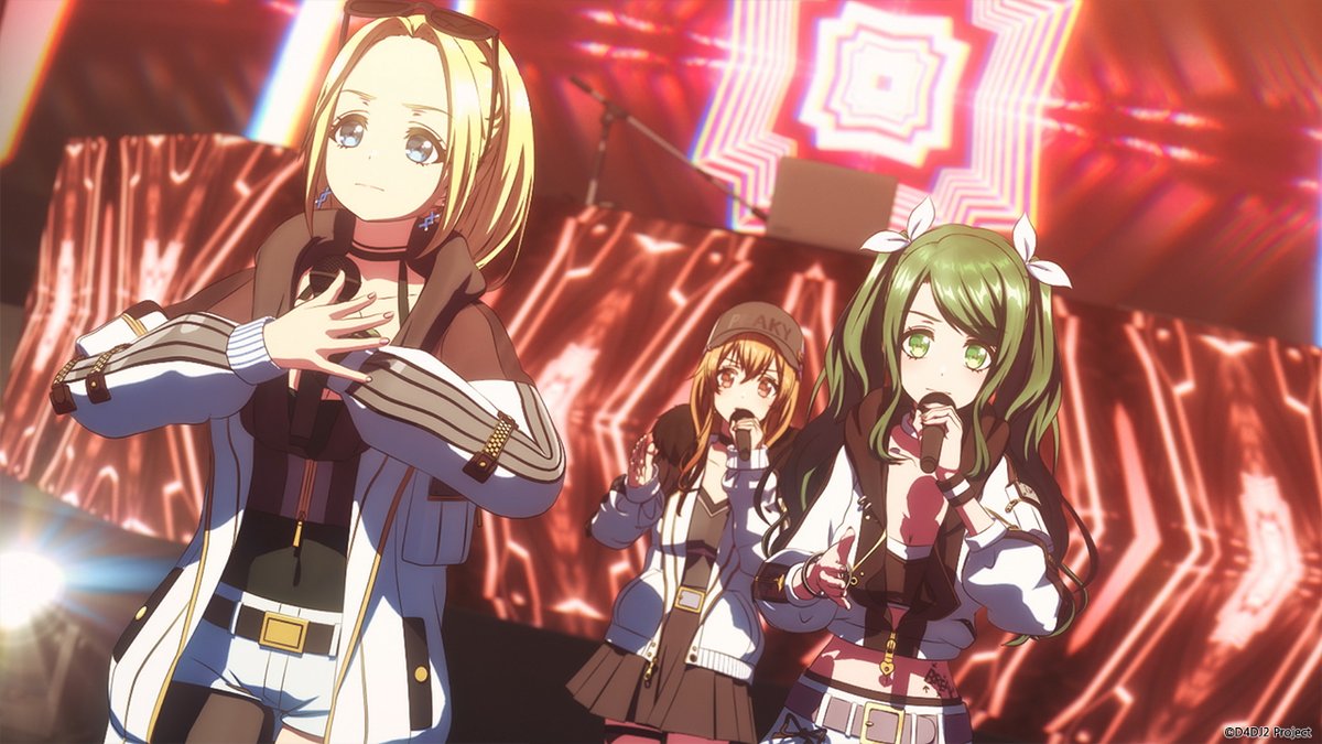 애니플러스 on Twitter: "[애니플러스 1/16 02:00 방송 『D4DJ All Mix』 1화 "Jan. '시작이야 시작'"] -어느 날 상공회로부터 1년 동안 ...