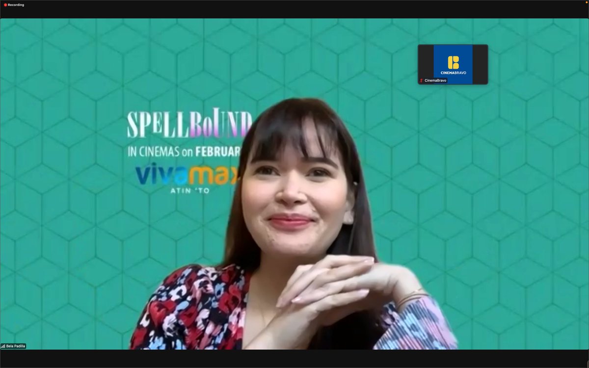CinemaBravo on Twitter: "RIGHT NOW: #Spellbound virtual media conference with lead stars Bela ...