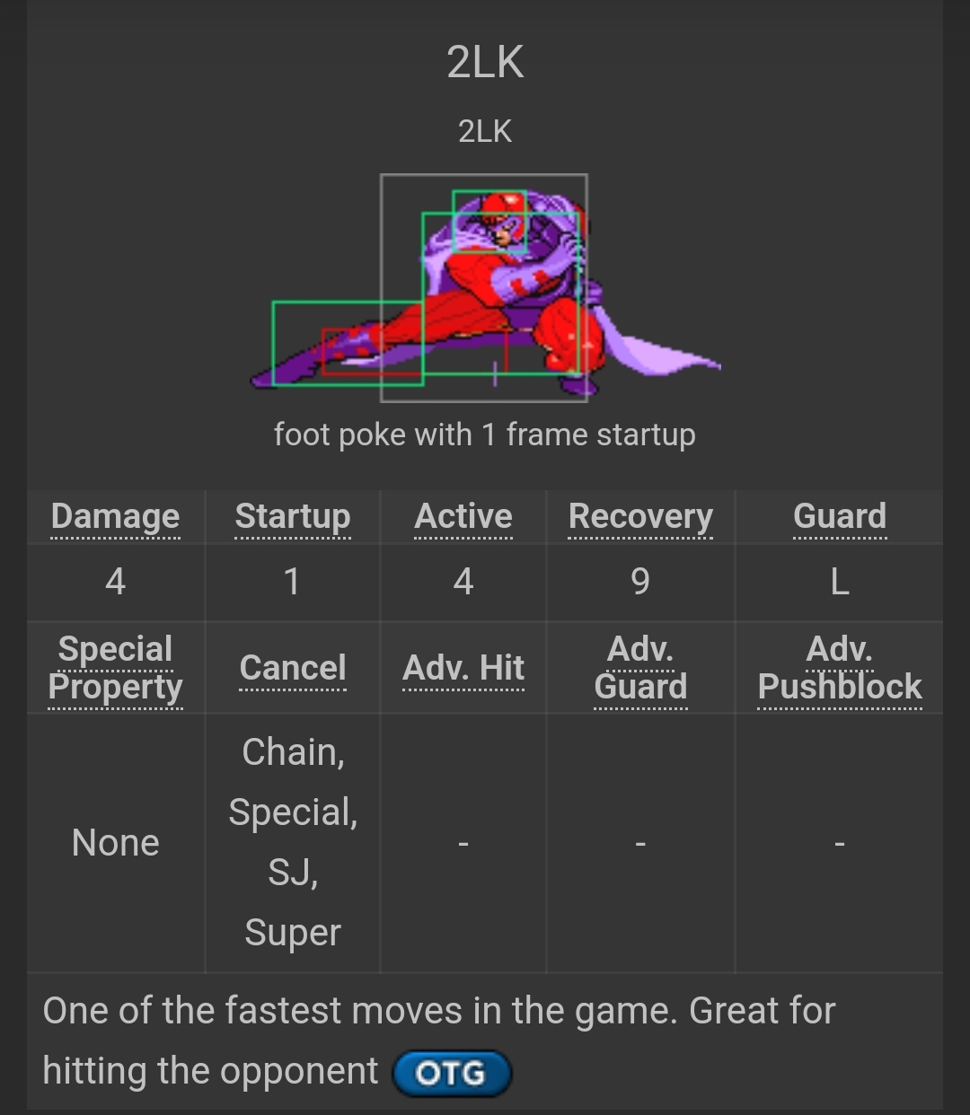 ShadeMoneh @Cringe Arc 2023 on Twitter: "@nein_kloud9 A combination of Magneto's 2LK being frame ...
