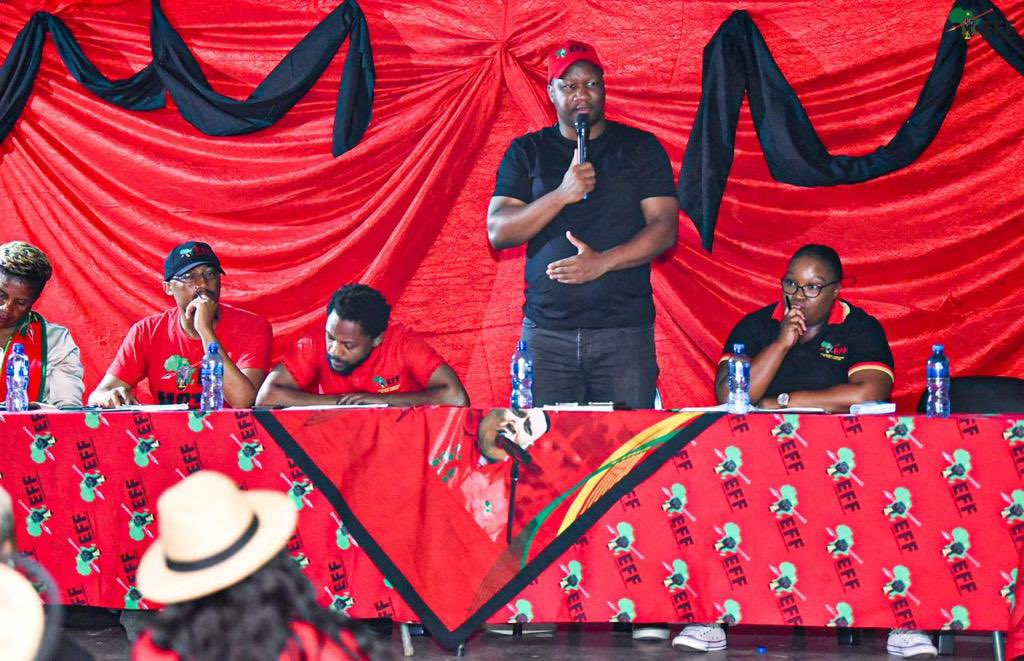 Economic Freedom Fighters on Twitter: "♦️ In Pictures♦️ EFF Leadership led by the SG ...