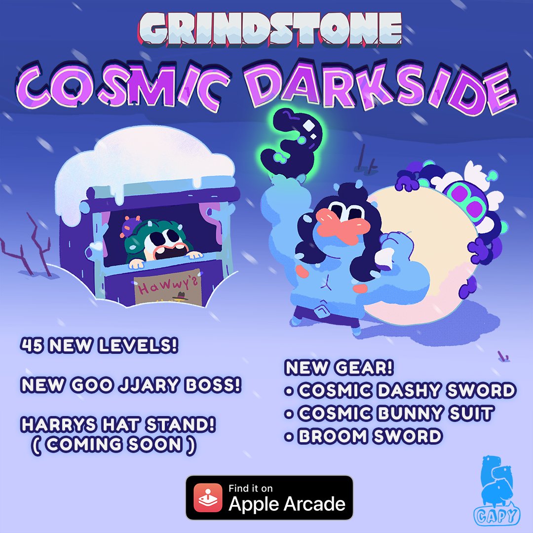 CAPY on Twitter: "The Cosmic Darkside 3 is here! Three new biomes add 45 new remixed levels ...