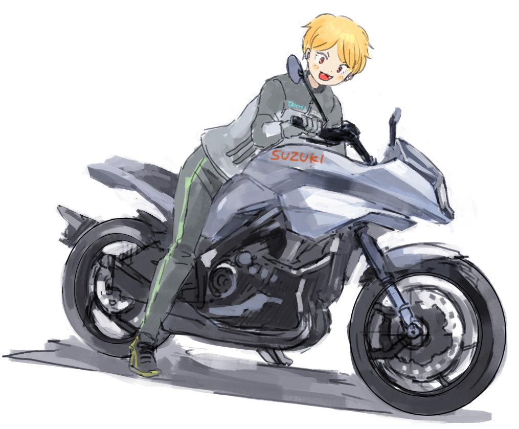 Momo On Twitter これは1ミリもバイクを知らない人間が描いた貴重なバイクの絵