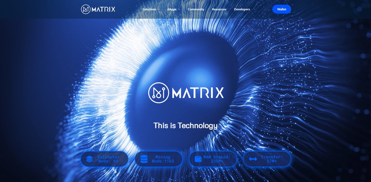 Matrix AI Network on Twitter: "How it started v How it's going"