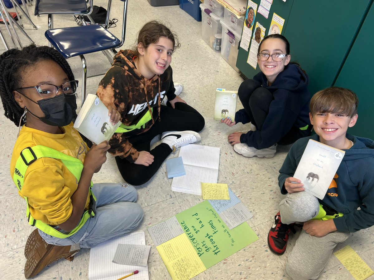 HH Euclid Elementary on Twitter: "5th graders having fun with Book Clubs!"