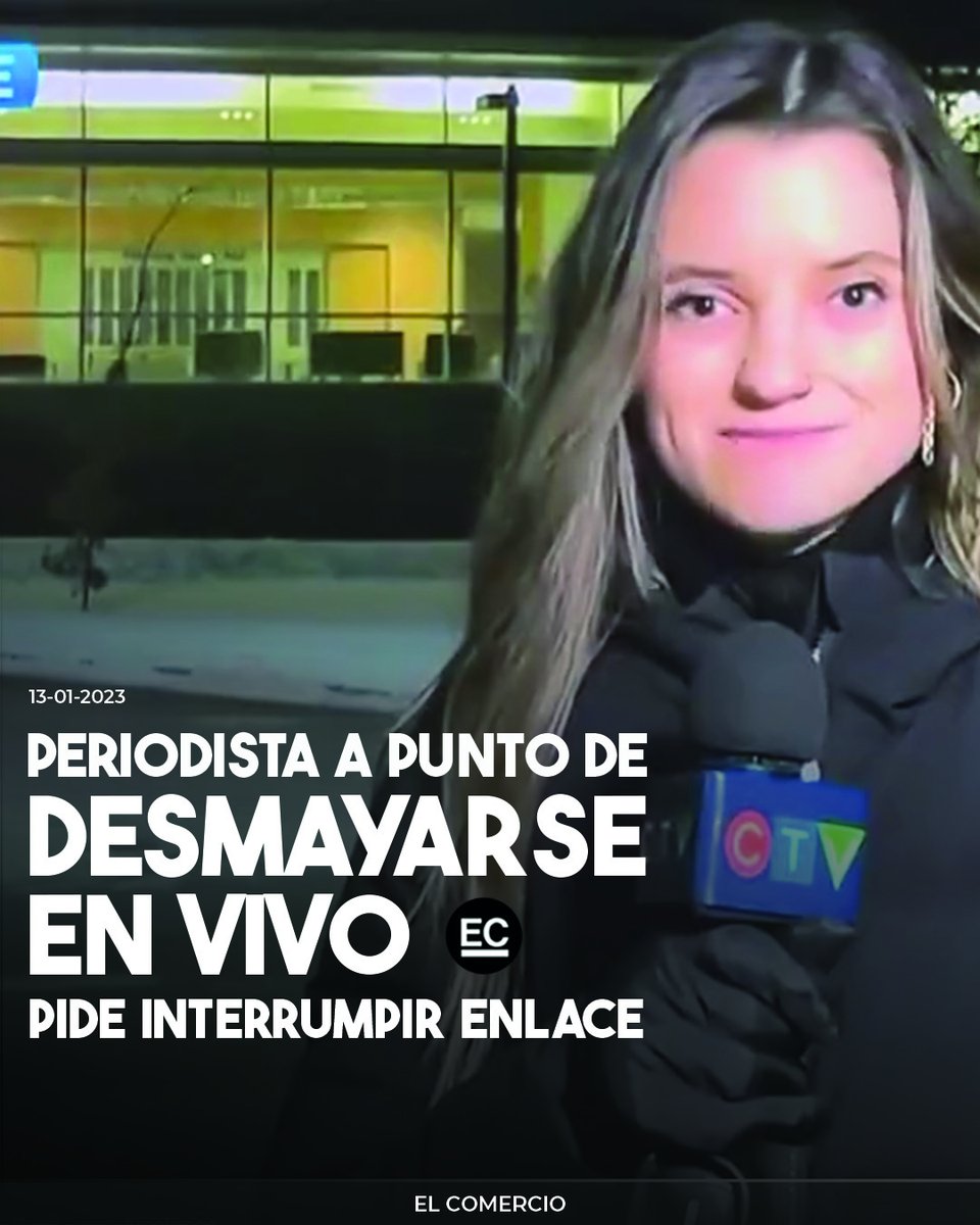 VIDEO | En las imágenes se ve a la periodista Jessica Robb tambalearse ...