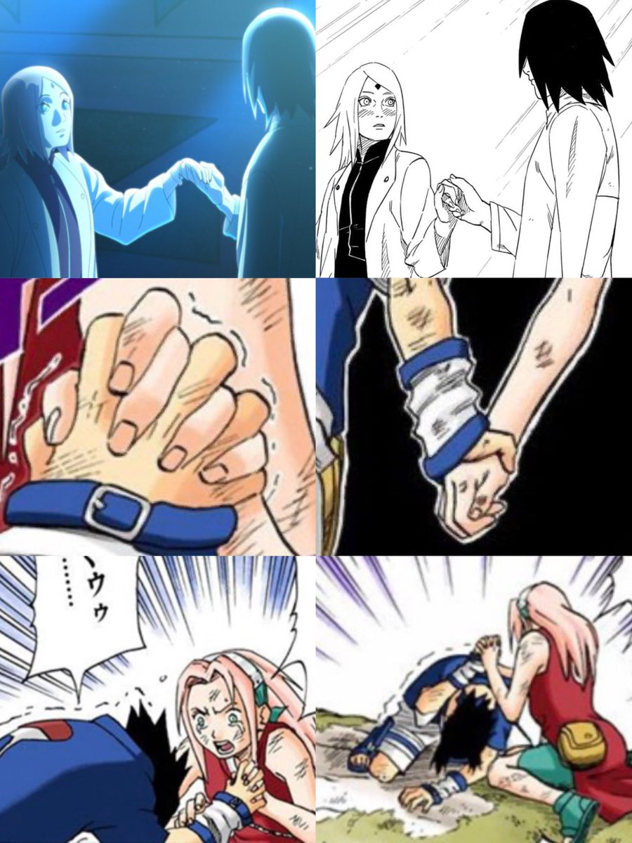 Emily On Twitter Sakura And Sasuke Holding Hands Is The Cutest 🥹