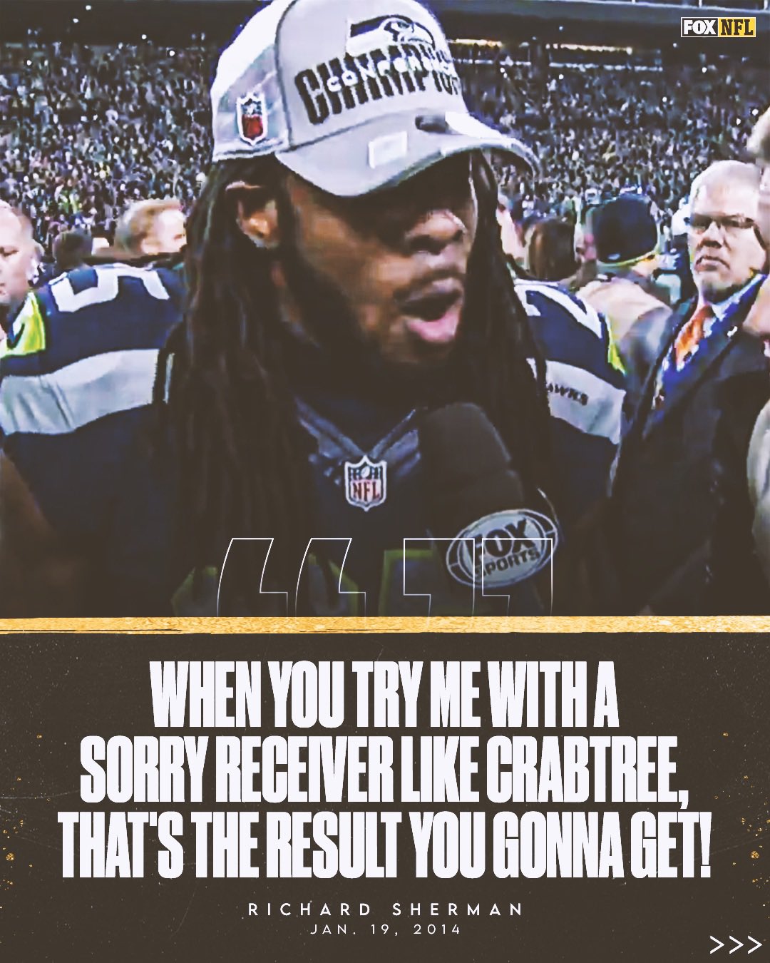 Richard Sherman Crabtree Meme
